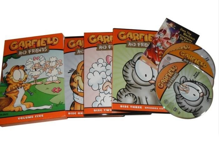 Original Disney Movie Box Set Garfield And Friends Season 5 For Children