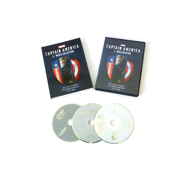 Custom DVD Box Sets America Movie The Complete Series Captain America 3 ...