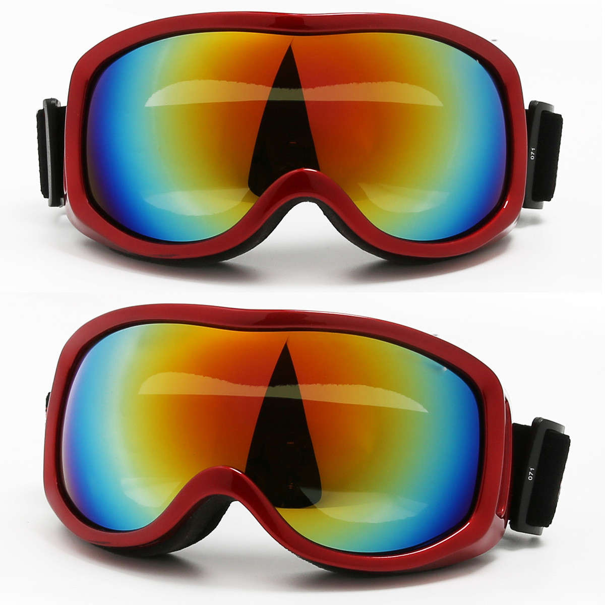 Ski Goggles with HD Anti-Fog Lens & UV400 Protection for Snow Skiing ...